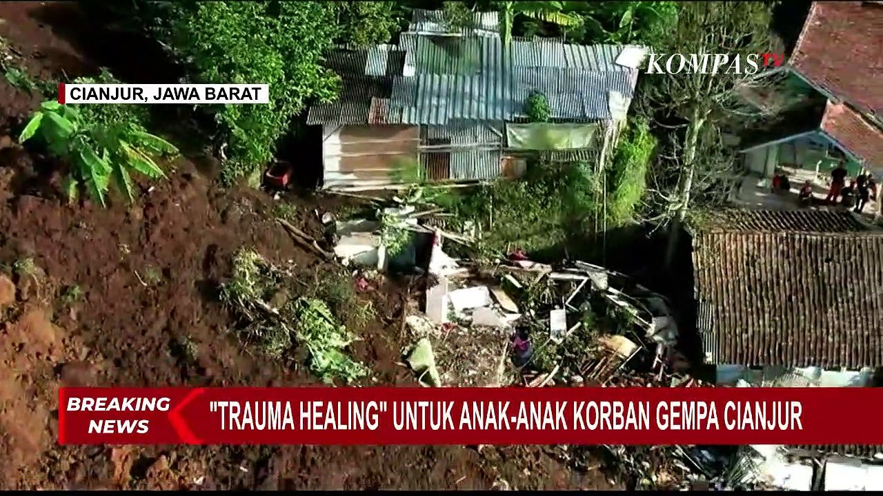 Mengintip Kegiatan Trauma Healing Anak-anak Korban Gempa Cianjur di Pengungsian - Video Dailymotion