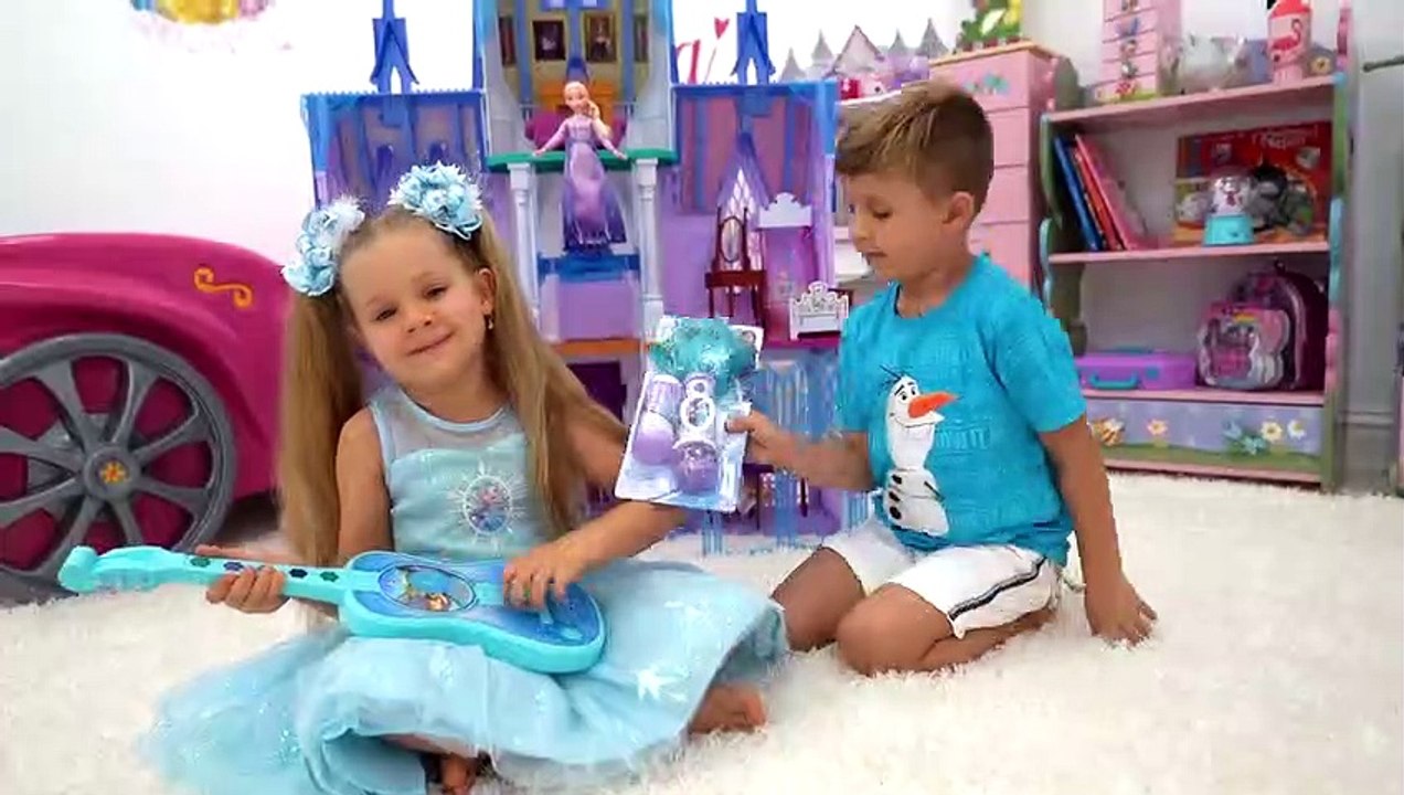 Diana and Roma play with Frozen 2 toys - video Dailymotion