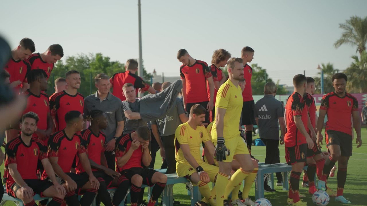 Coupe du monde: voici la photo officielle des Diables rouges (images ...