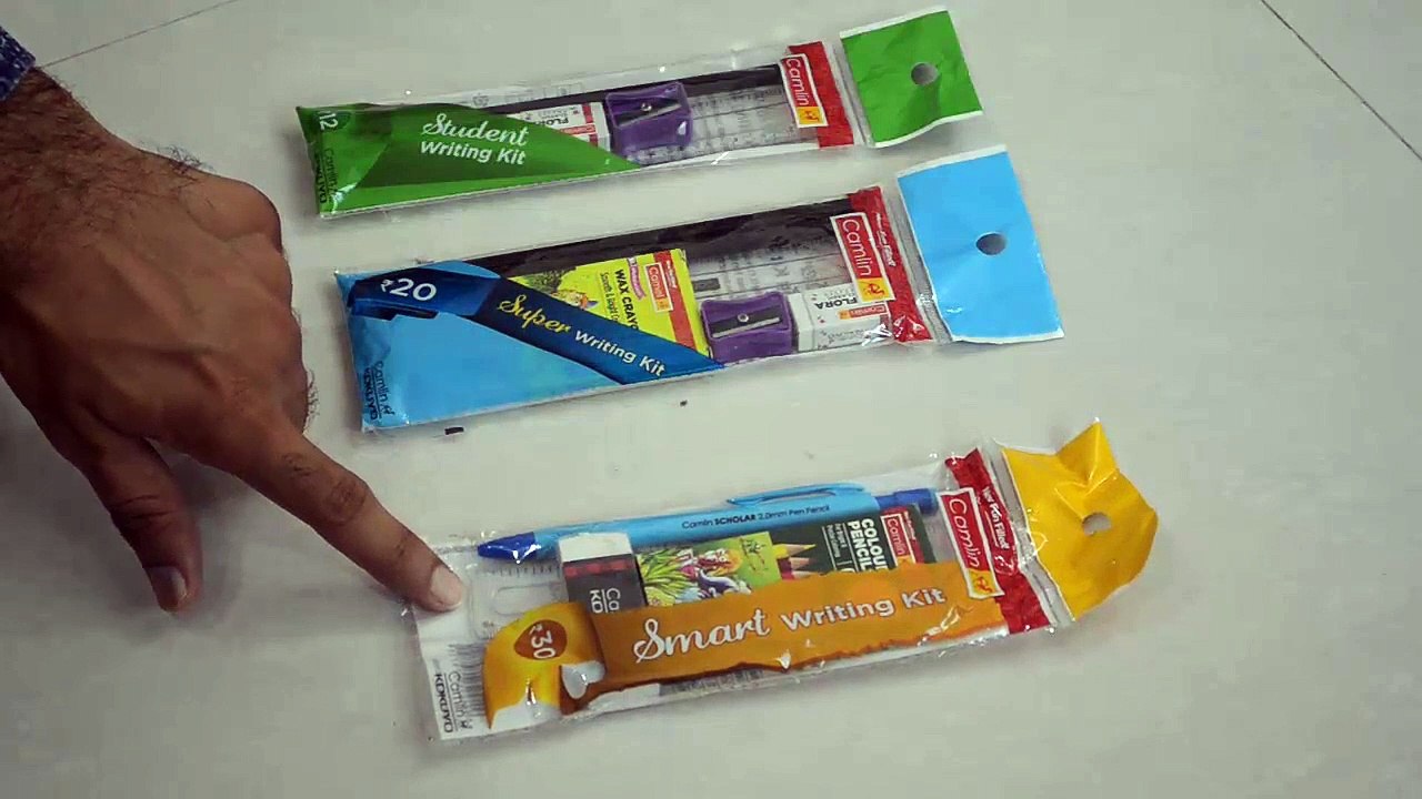 camlin smart writing kit 30 rs - video Dailymotion