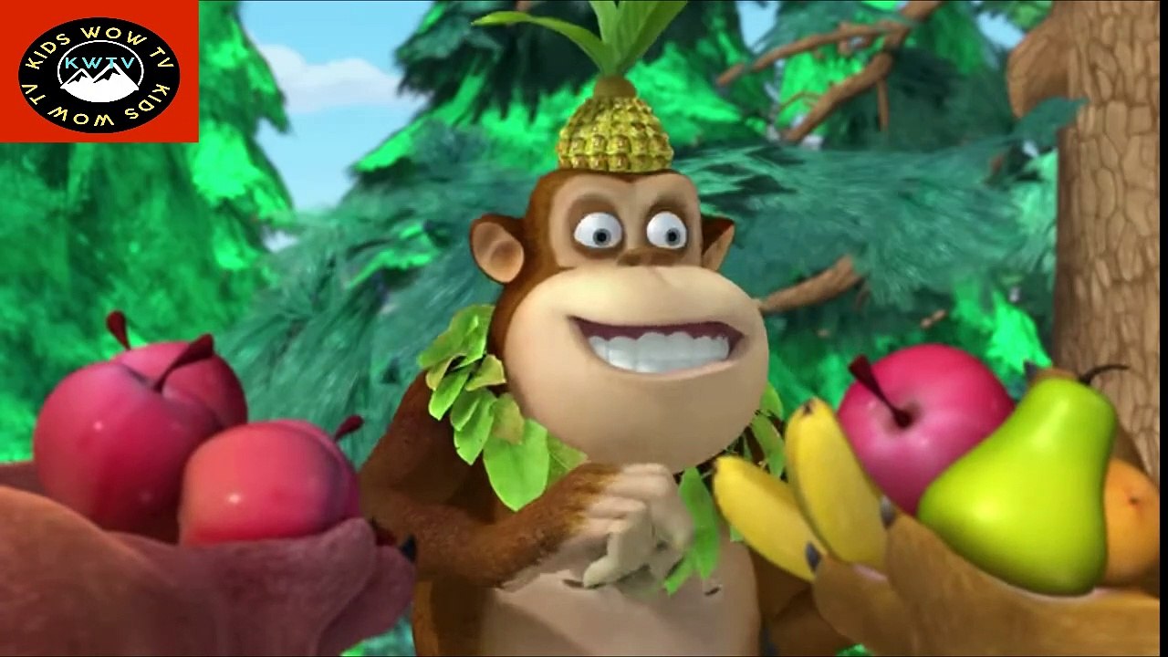 Bablu Dablu Hindi Cartoon बंदर बना योगा मास्टर -Bears Cartoon kidz Wow ...