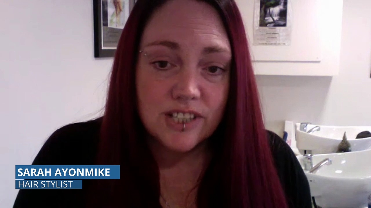 Sarah and Amy at Code Red Hair