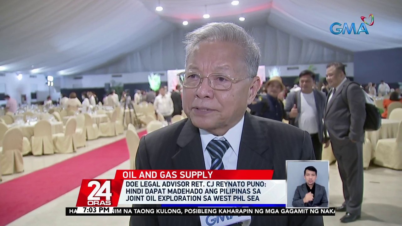 DOE Legal Advisor Ret. CJ Reynato Puno: hindi dapat madehado ang ...