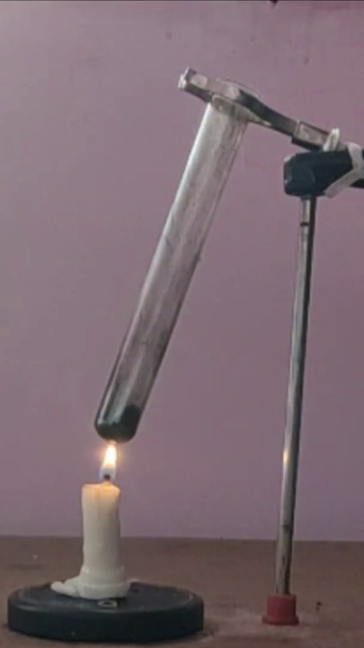 How To Produce Oxygen in Lab/ Potassium Permanganate Science Experiment ...