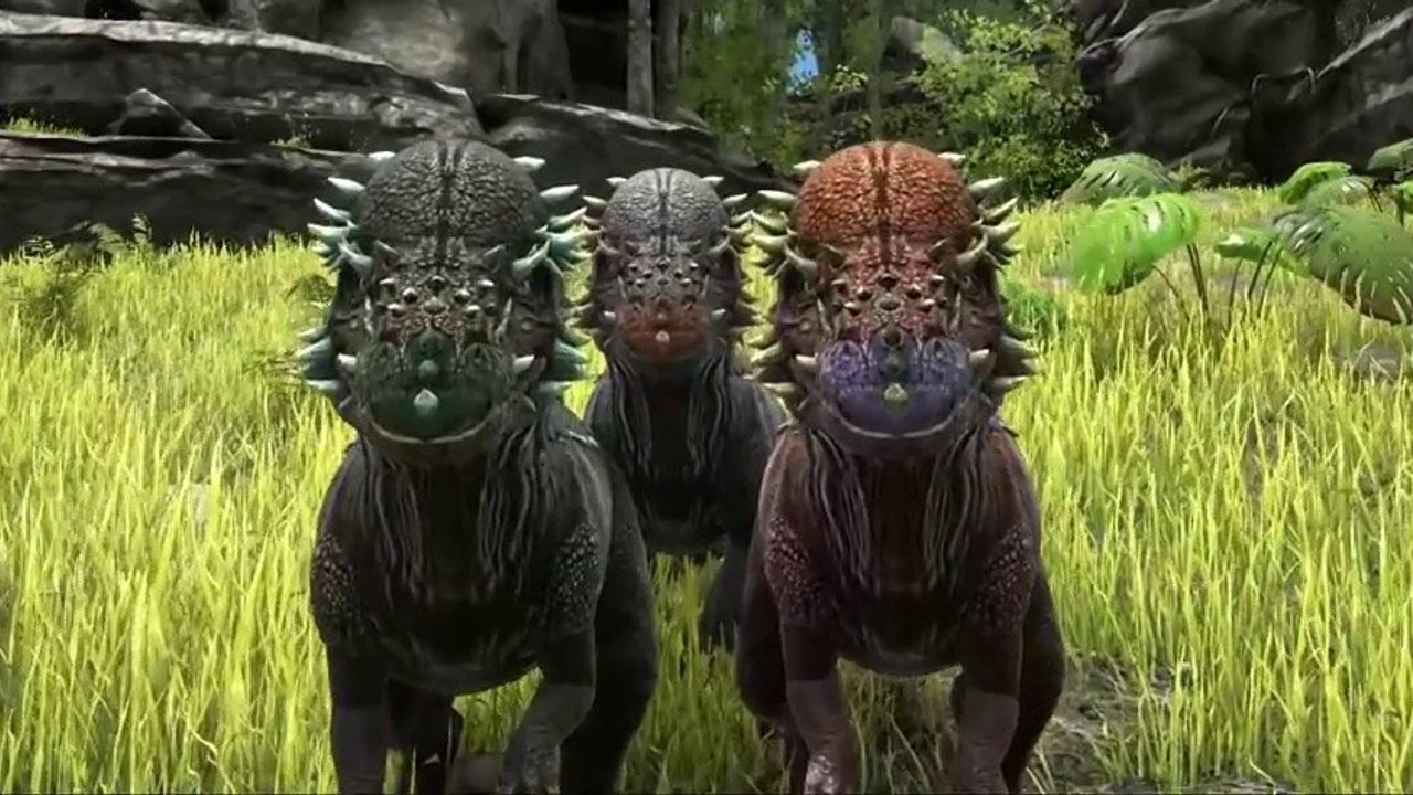 Ark: Survival Evolved - Vorstellungs-Trailer zum Pachycephalosaurus ...