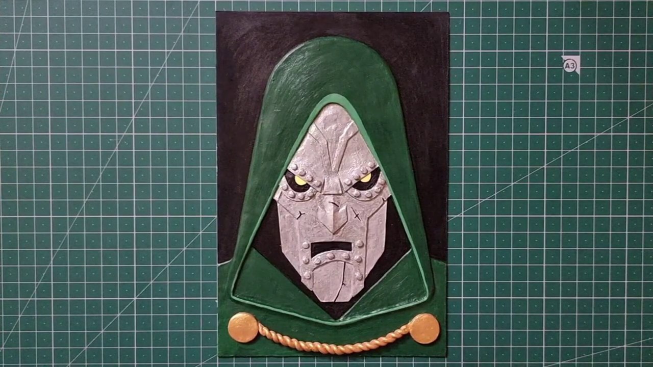 Doctor Doom Polymer Clay Art [Marvel Studios] [Timelapse Video] - video ...