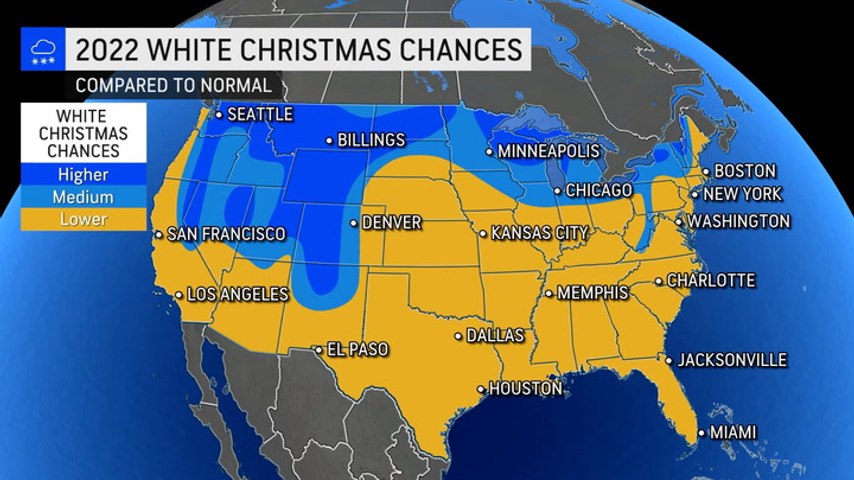 AccuWeather's white Christmas forecast - TDS
