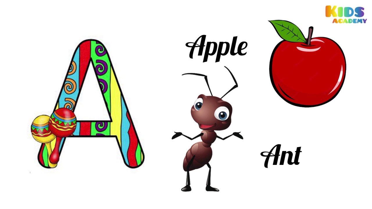 A to Z Alphabet,Learn Two Words Alphabet, best learning book for kids ...