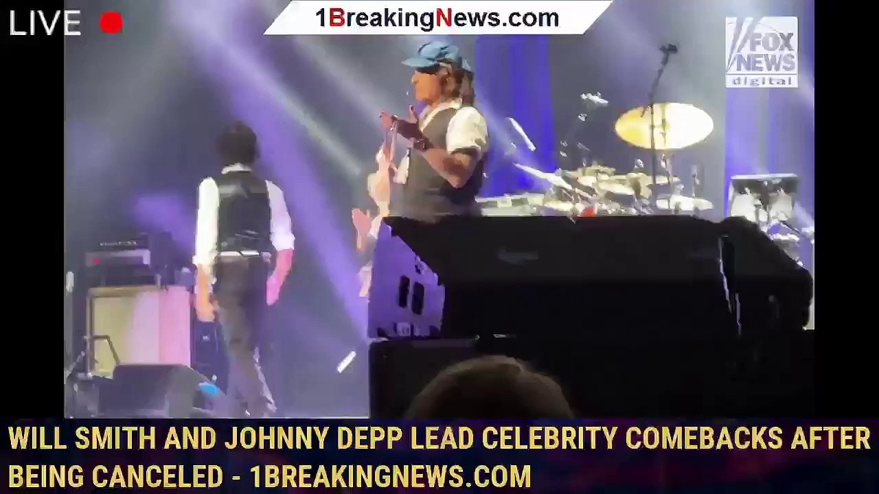 Will Smith and Johnny Depp lead celebrity comebacks after being ...