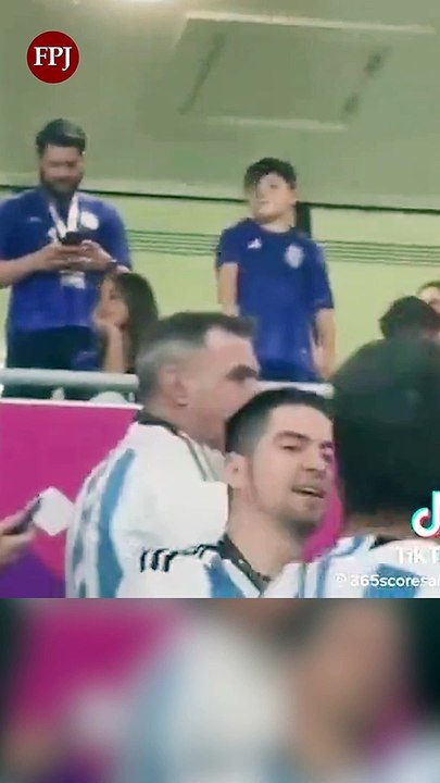 Messi's Son Throws Chewing Gum On Argentina Fans - video Dailymotion