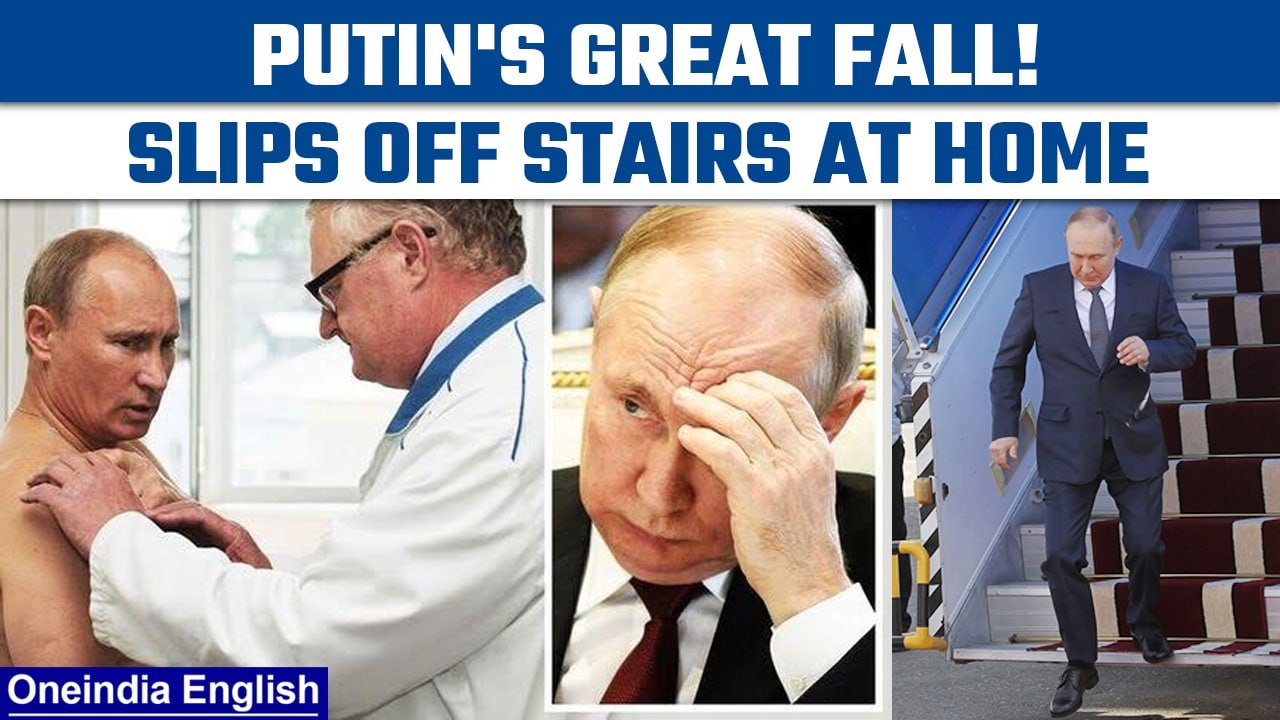 Vladimir Putin falls down stairs, soils himself at official residence ...