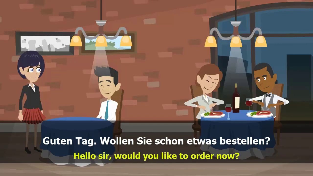 Basic German Conversation ~ Learn German~lesson three - video Dailymotion