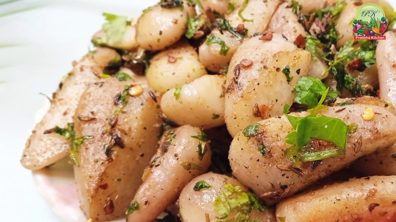 Singhada Fry Recipe | Singhada Recipe | Pratibha Kitchen - video ...