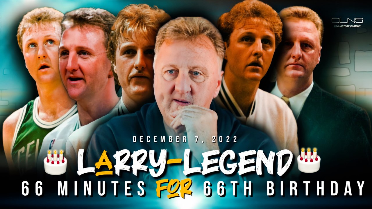 Larry Bird GREATEST RARE HIGHLIGHTS Mix ☘️ - video Dailymotion