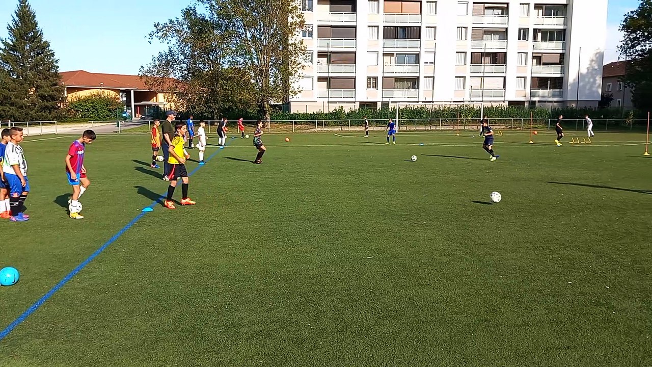 Entraînement U13 - Vidéo Dailymotion