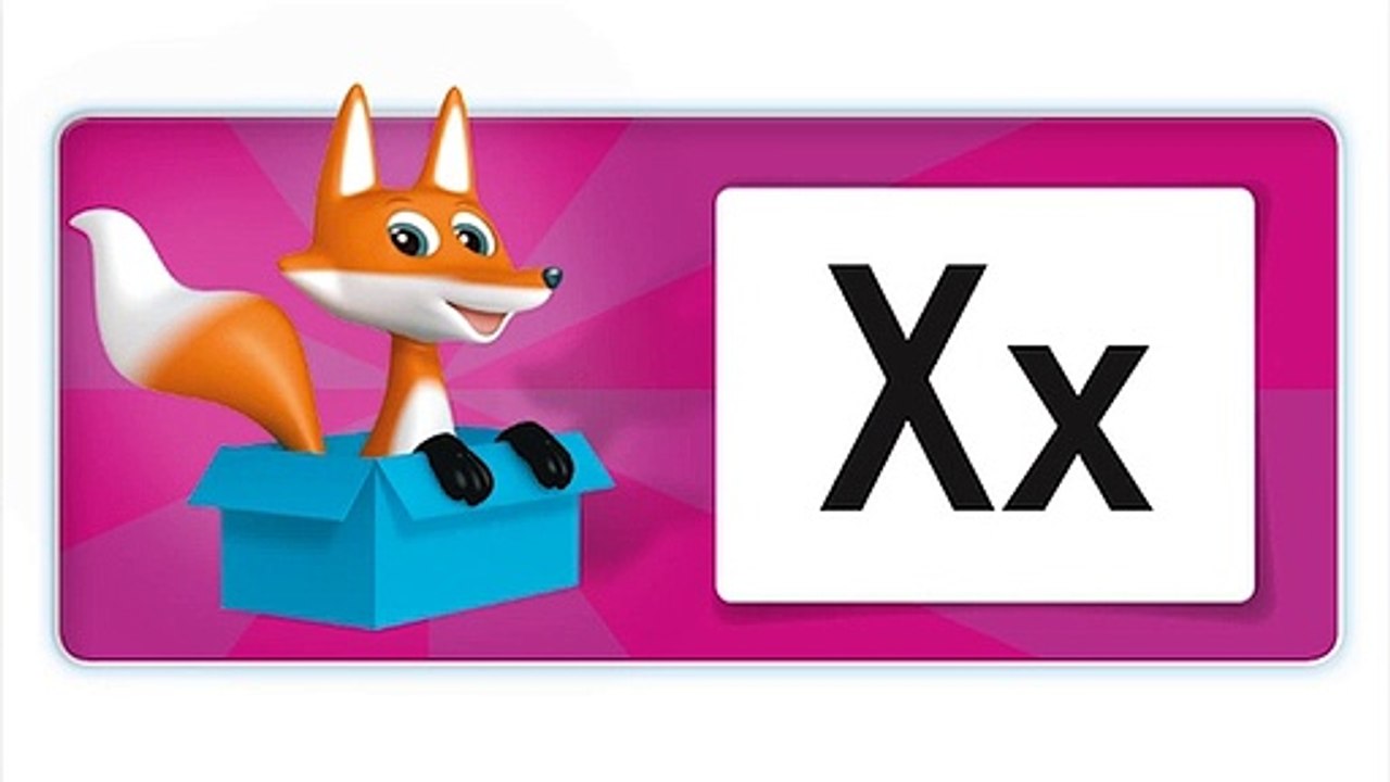Oxford Phonics Word 1 - the alphabet - Letter X - fox box six wax ...