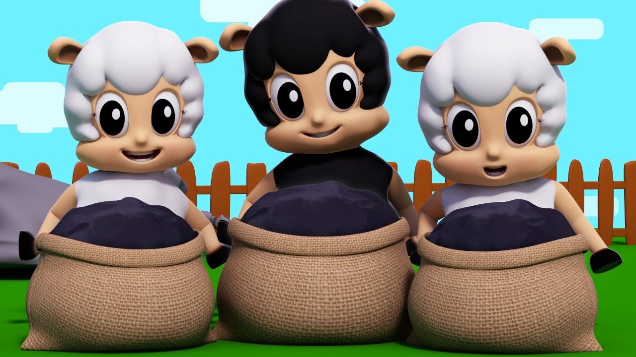 Baa Baa Black Sheep | Nursery Rhymes | Kids Songs | Childrens Songs By ...