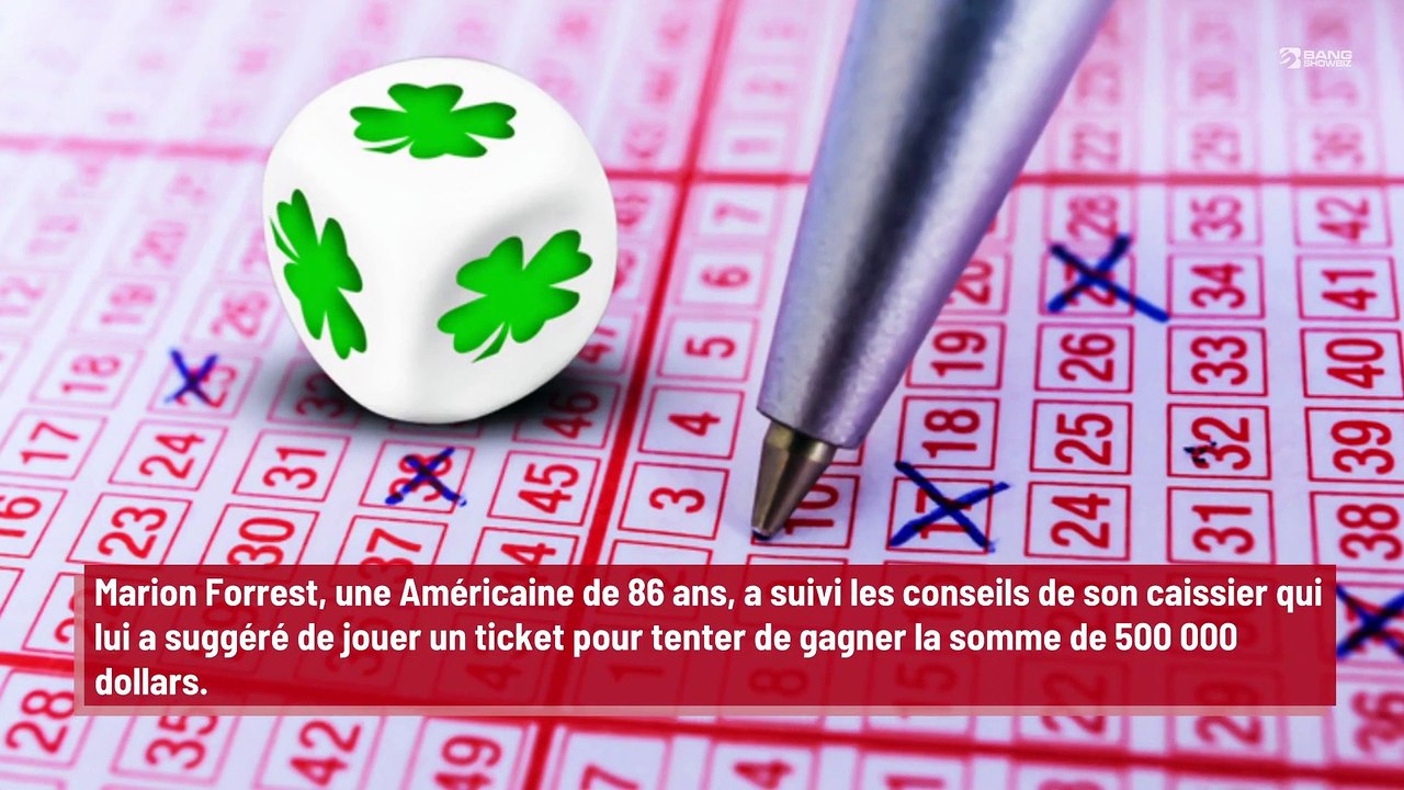 Une femme ayant gagné au loto partage ses gains avec le caissier qui ...