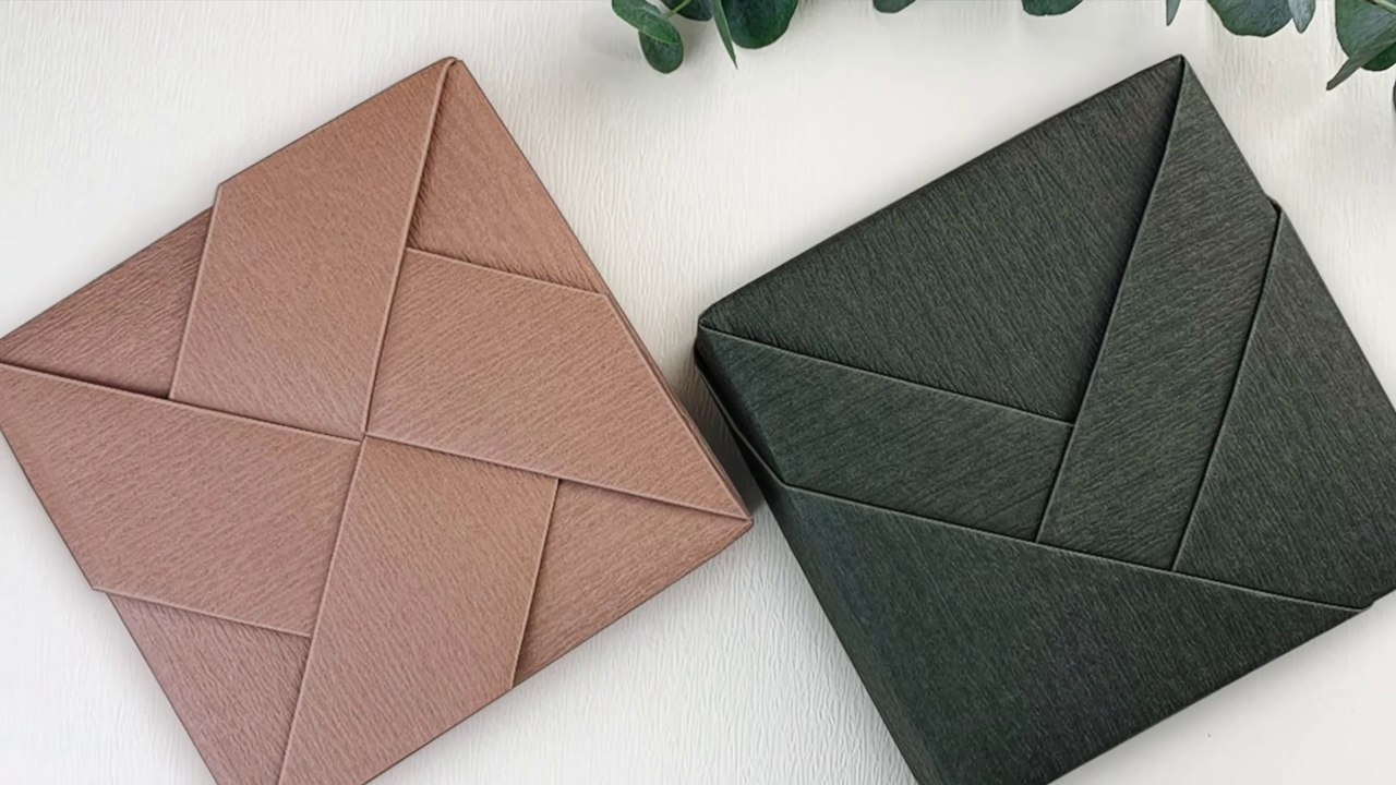 DIY Gift Wrapping - Easy Gift Wrapping Ideas For Square Box - video ...