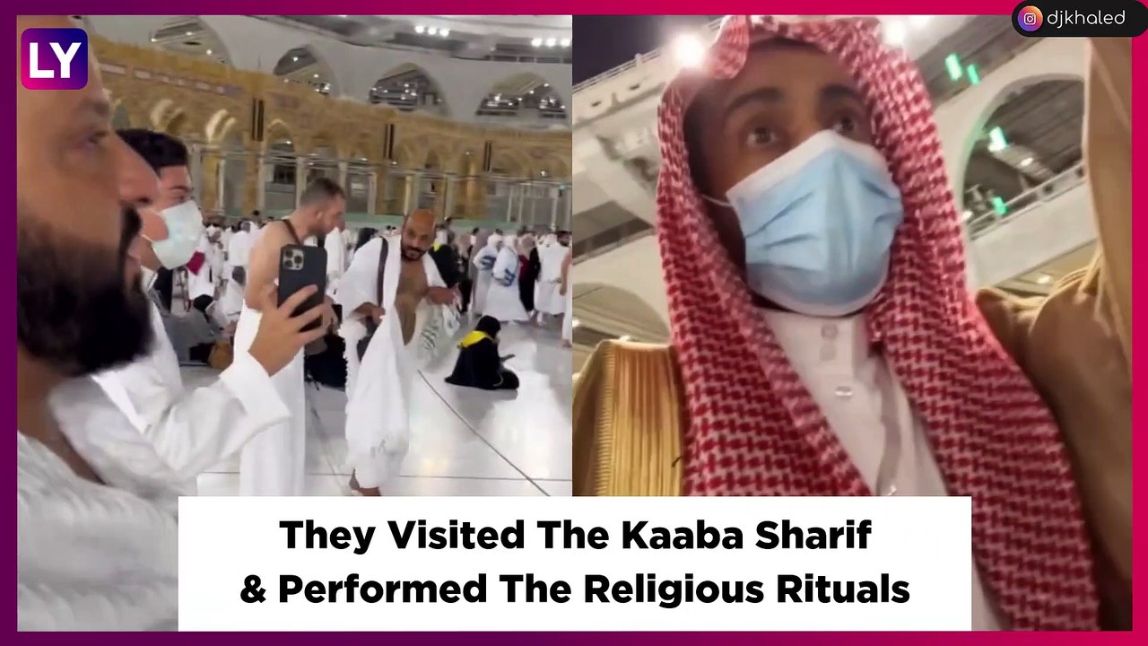 DJ Khaled Breaks Down In Tears While Performing Umrah In Mecca With ...