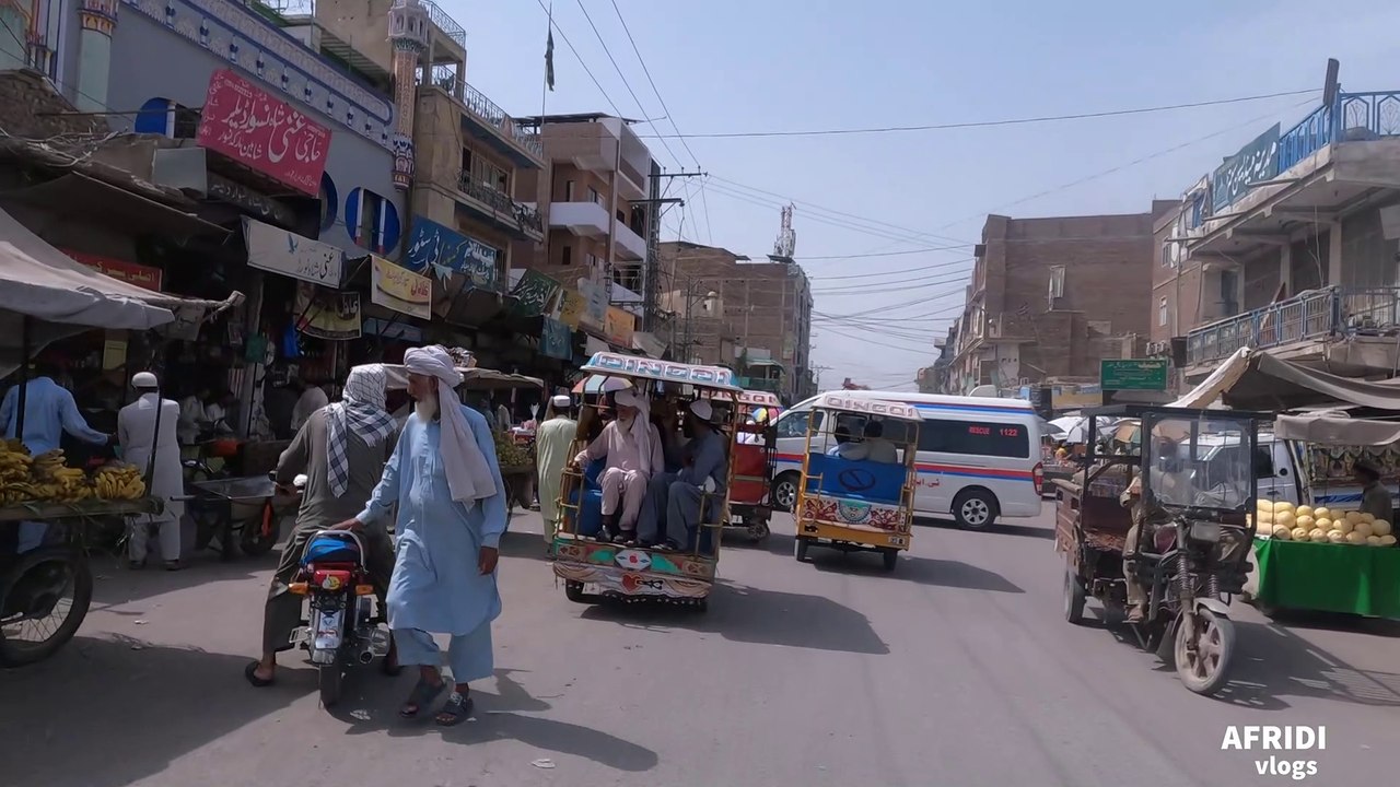 Bannu City Drive Kpk Pakistan ---- _ بنوں شہر خیبر(4K_HD) - video ...