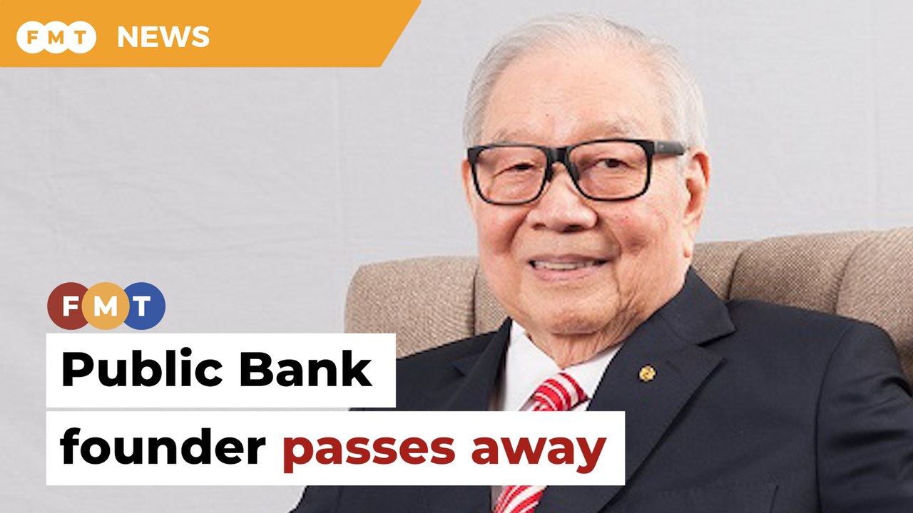 Public Bank founder Teh Hong Piow dies at 92 - video Dailymotion