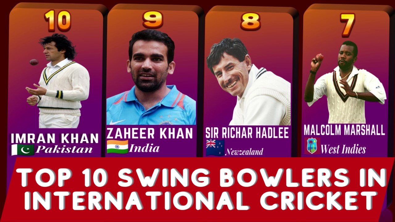 TOP 10 HUGE SWING BOWLERS IN INTERNATIONAL CRICKET - video Dailymotion