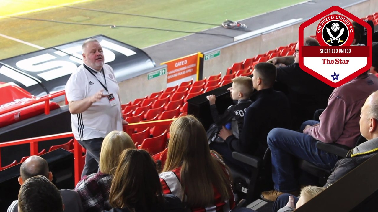 John Garrett Sheffield United stadium tour - video Dailymotion