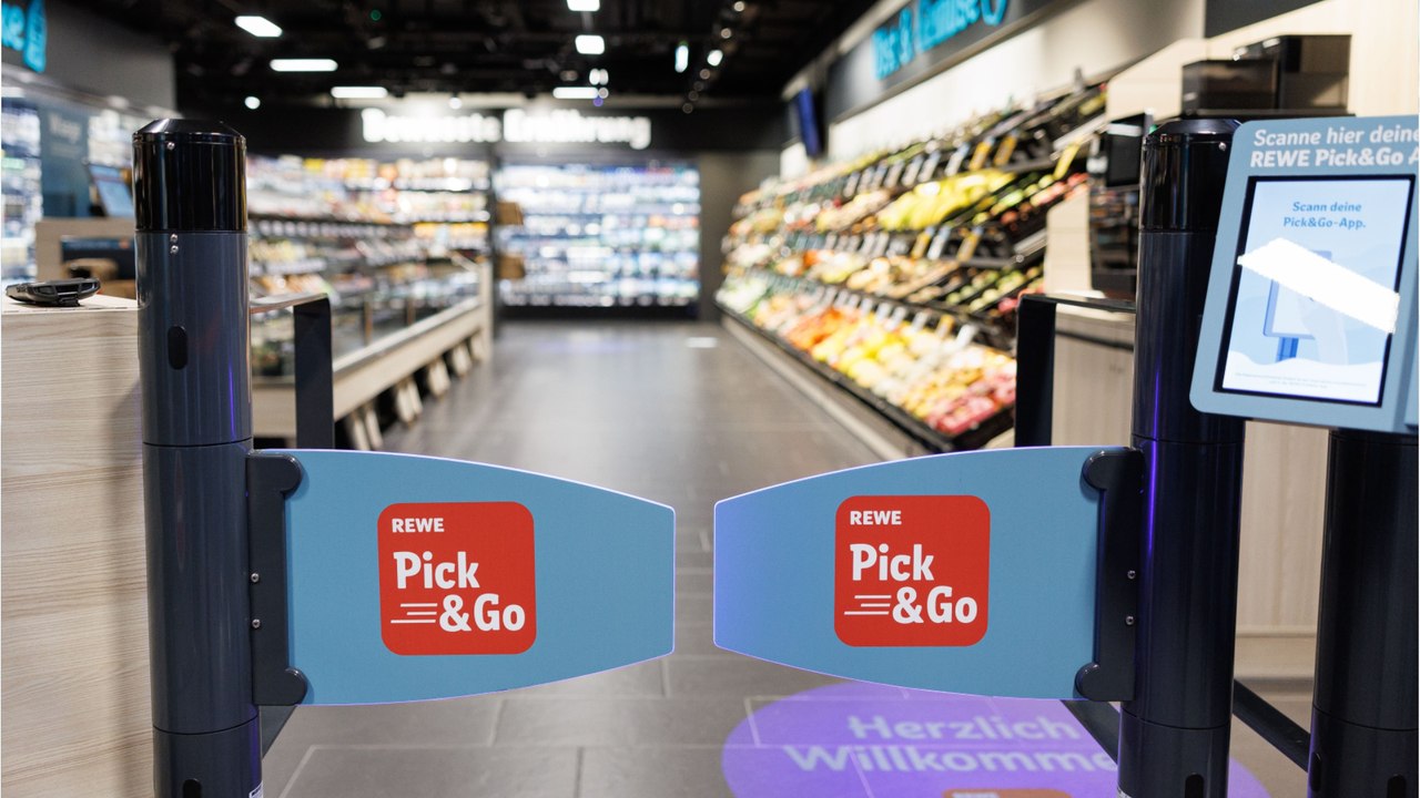 Rewe eröffnet Supermarkt ohne Kassen in München - video Dailymotion