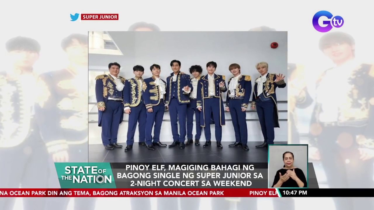 Pinoy elf, magiging bahagi ng bagong single ng Super Junior sa 2-night ...