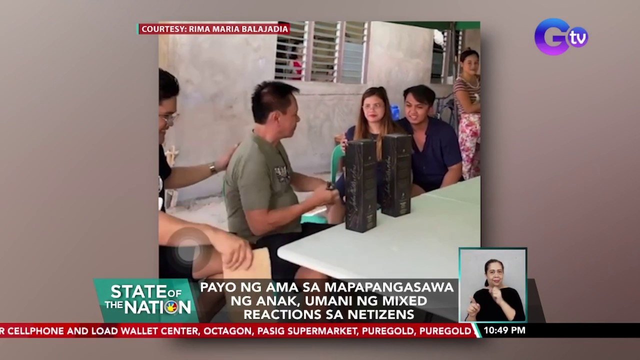 Payo ng ama sa mapapangasawa ng anak, umani ng mixed reactions sa ...