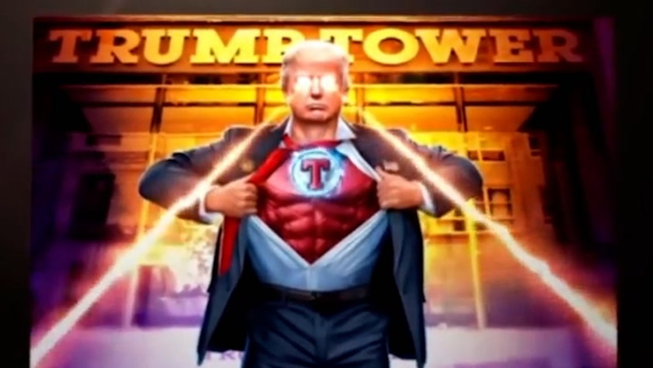 Donald Trump shares bizarre ‘superhero’ video teasing next announcement ...