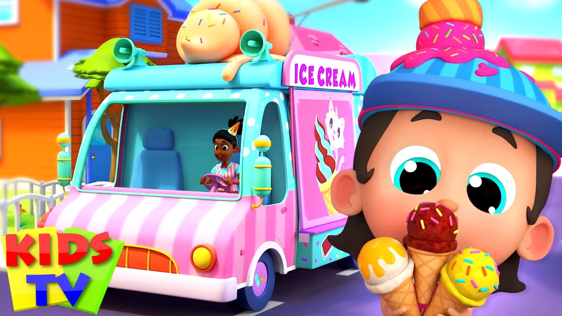 Ice Cream Truck Kids Cartoon