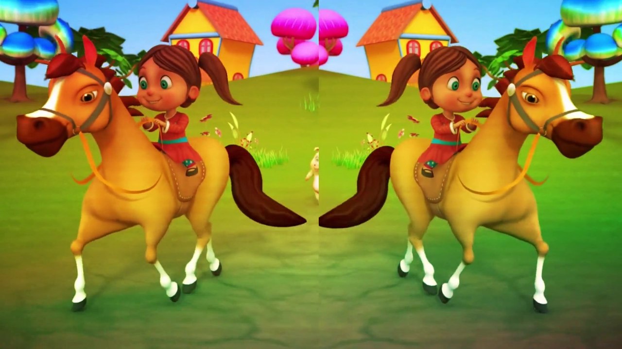 Chal mere Ghode Tik Tik | Hindi Rhyme | Funny Kids Song - video Dailymotion