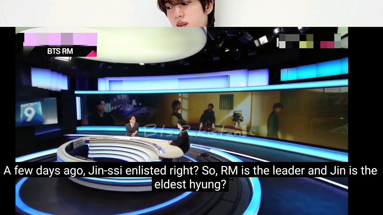 RM talking about Jin's Military Enlistment at KBS 18/12/22 #RM #JIN #btspakistan - video Dailymotion