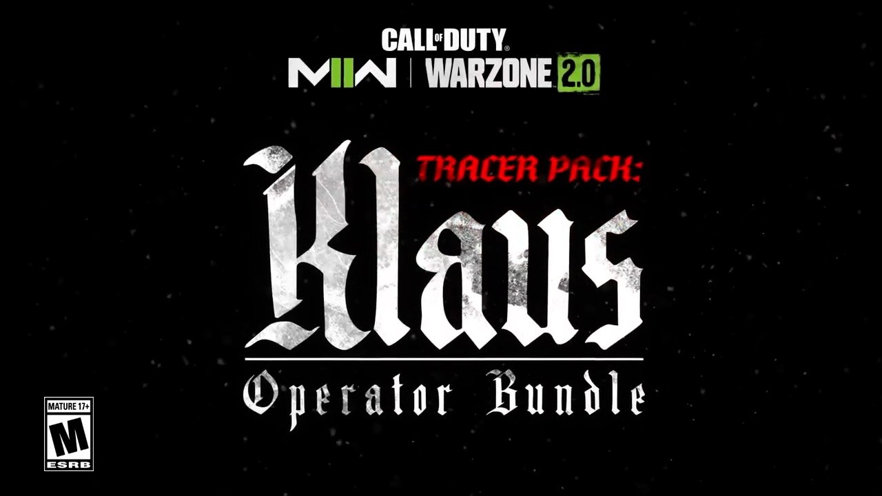 Call of Duty Modern Warfare 2 and Warzone 2.0 - Official Klaus Operator ...
