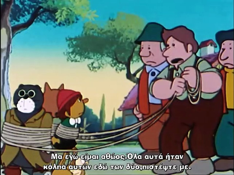 Οι Περιπέτειες του Πινόκιο (Anime) ΕΠ. 48 ξυλοκόποι και σκίουροι ...