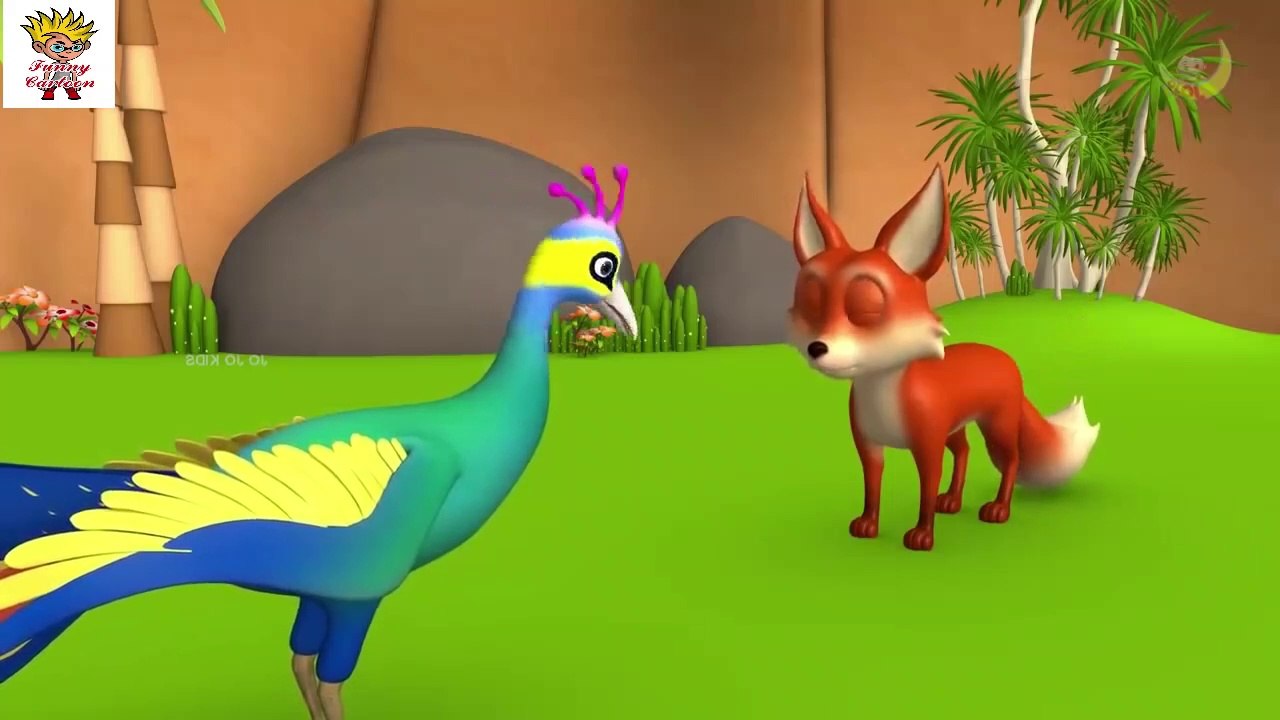 Hen's Eggs and Funny Cat Story - cleaver hen - chalak murgi - cartoon ...