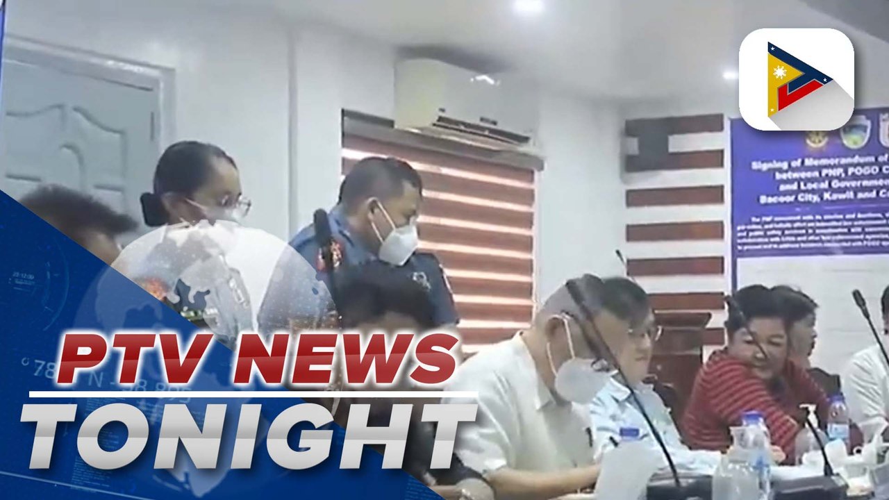 PNP, LGU, POGO operators ink MOA - video Dailymotion