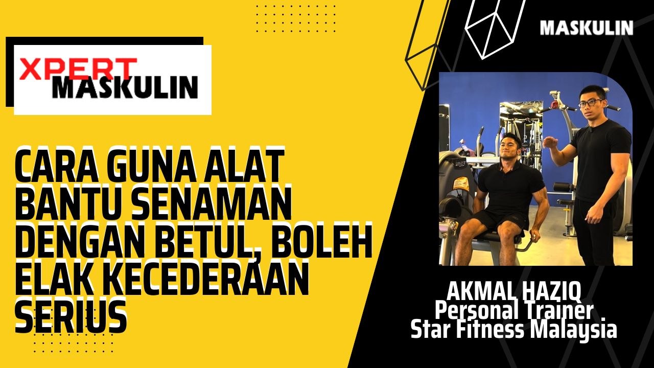 Cara guna alat bantu senaman dengan betul, boleh elak kecederaan serius ...