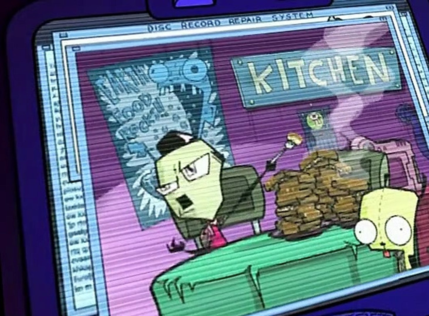 Invader Zim Eats Waffles Zim Eats Waffles Screenshots | Invader ZIM