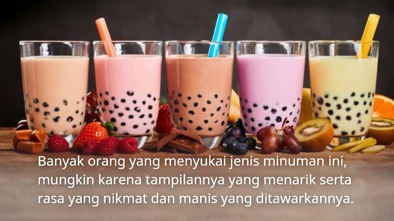 MASIH MAU MINUM BOBA BERLEBIHAN SETELAH LIHAT VIDEO INI - Video Dailymotion