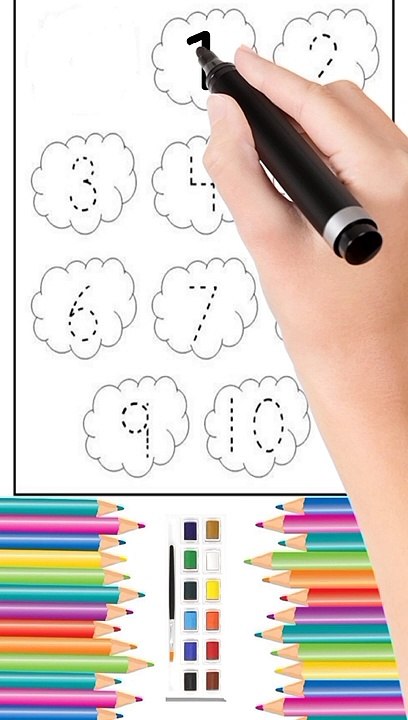 Fill the missing Numbers between 1 to 15 for kids| Kids Number Games ...