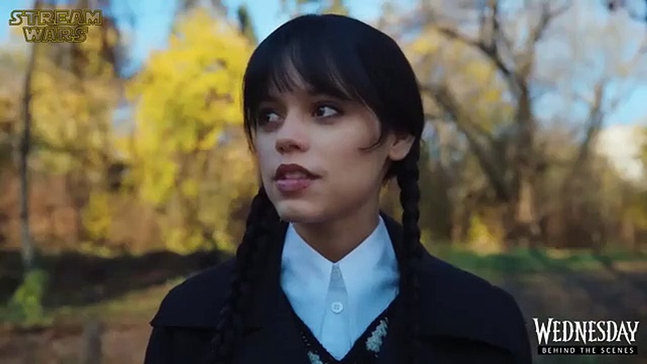 Making Of WEDNESDAY Part 4 - Best Of Behind The Scenes & Bloopers With Jenna Ortega & The Stunt ...