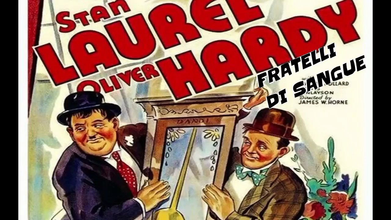 STANLIO E OLLIO A COLORI - Fratelli di Sangue (STAN LAUREL e OLIVER ...