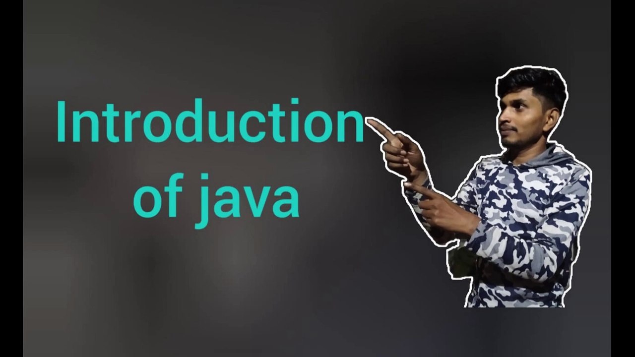 introduction of java | by virendra pal | V K Tech official - video ...