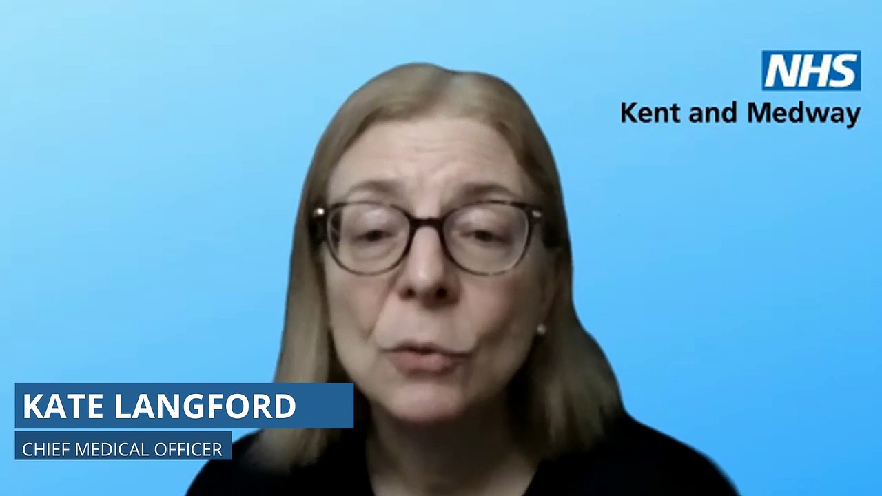 Kent and Medway NHS chief medical officer Kate Langford