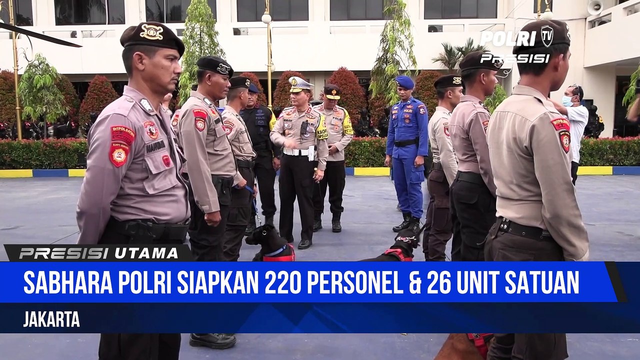 Korps Sabhara Polri Kerahkan 220 Personel Untuk Kontijensi Operasi ...