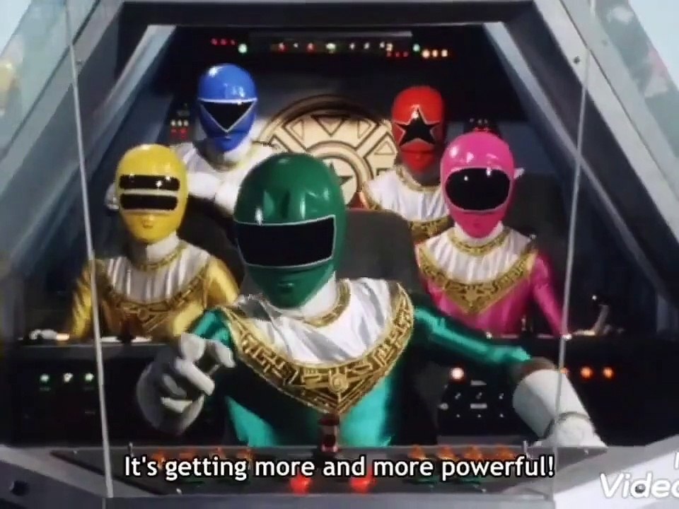 Chouriki Sentai Ohranger all Machine Empire Baranoia Monsters Grow (ENG ...