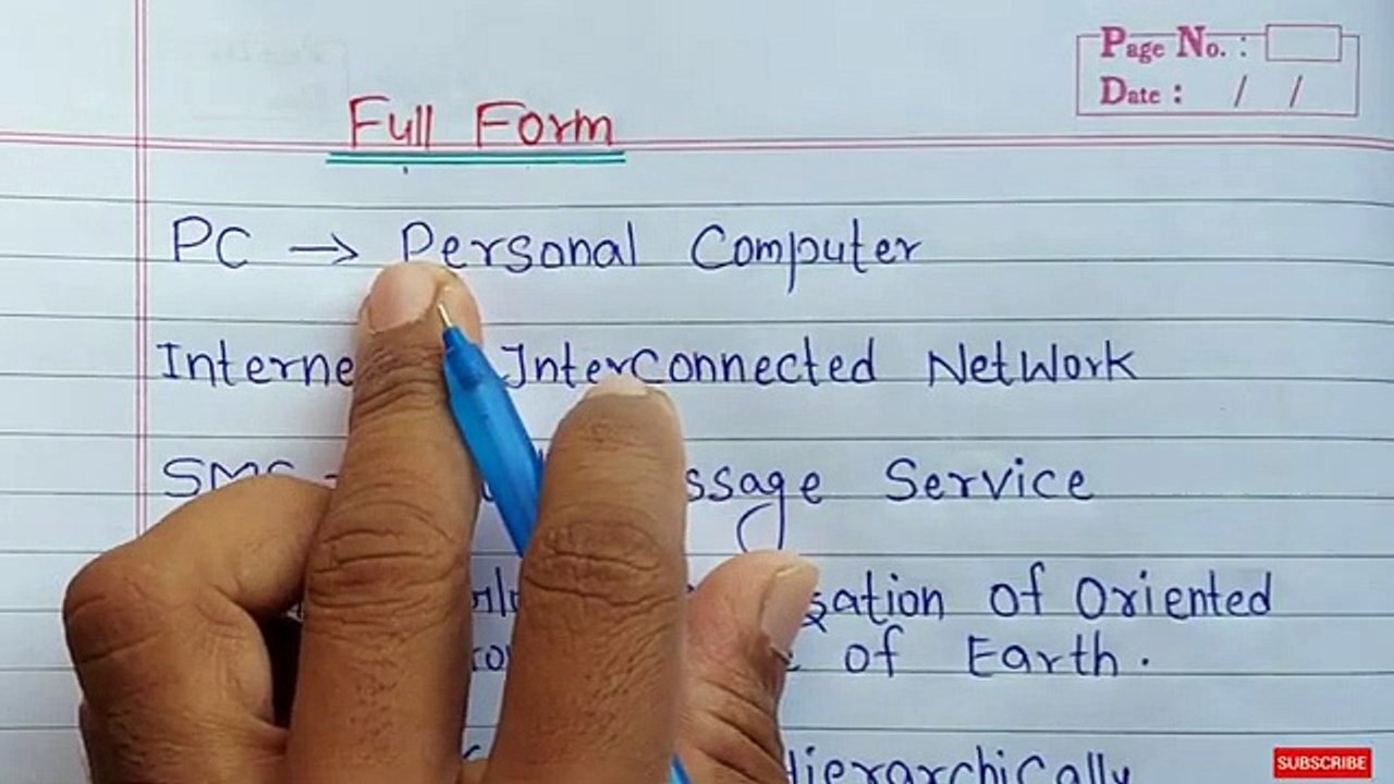 50 Computer GK full form in hindi _ Computer related Full Forms - video Dailymotion